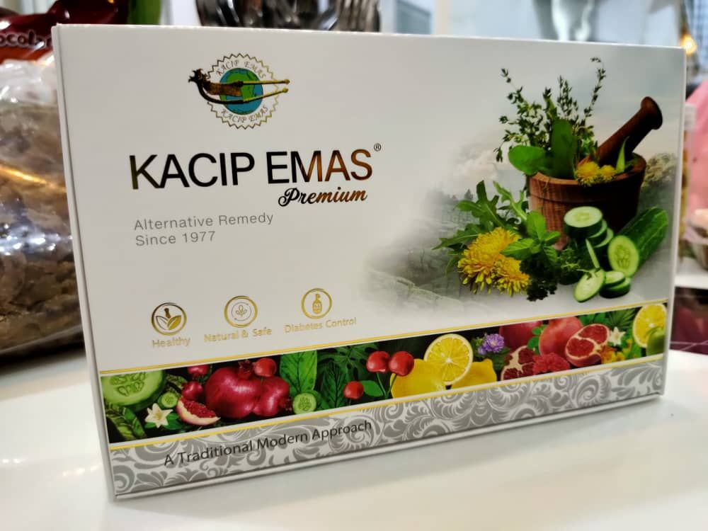 Kacip Emas Original HQ Anti Diabetes Lulus Kkm | Review